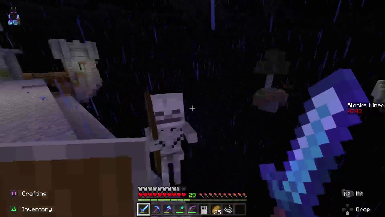 One block Skyblock challenge with Coopy - YouTube