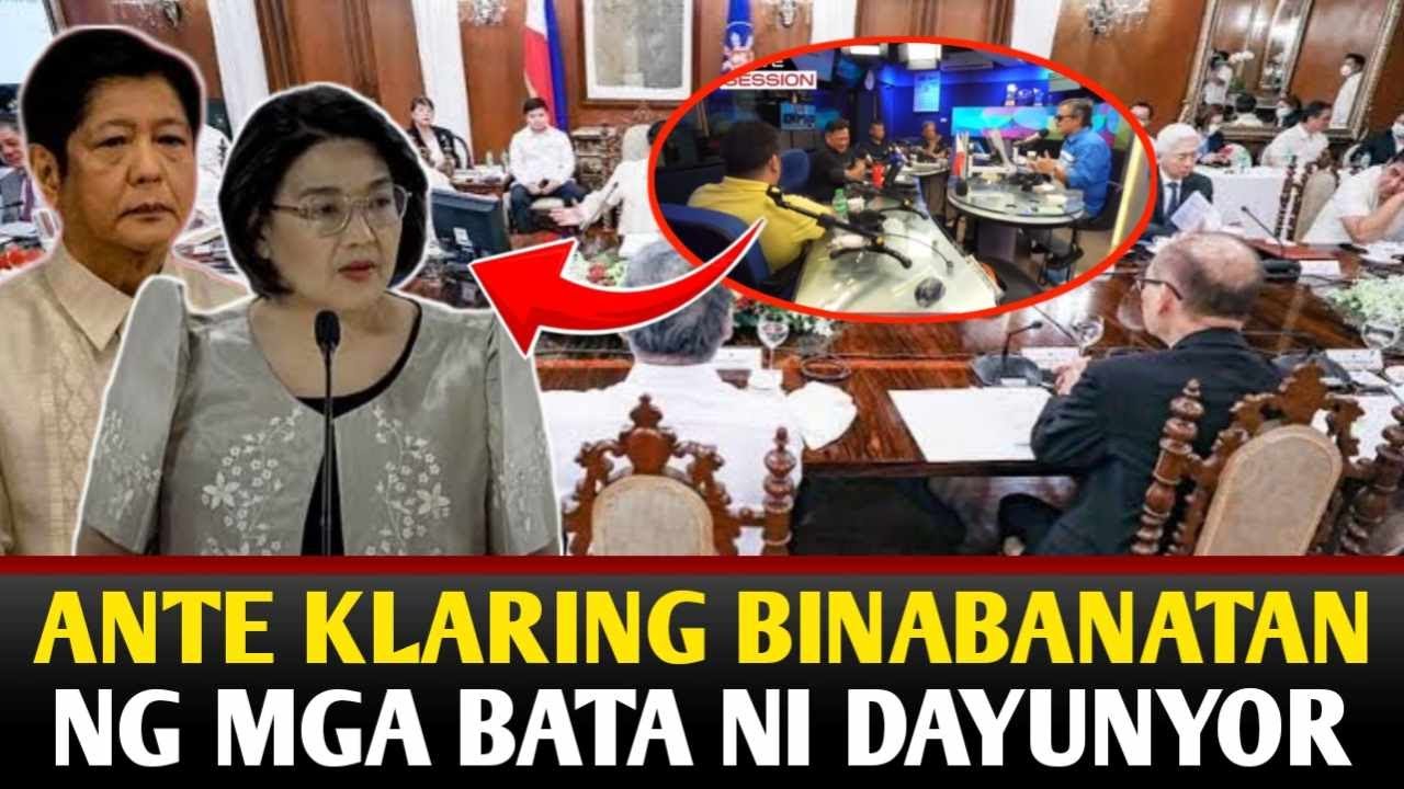 ANTE KLARING BINABANATAN NG MGA BATA NI DAYUNYOR?! | PRRD HOTLINE SA ...