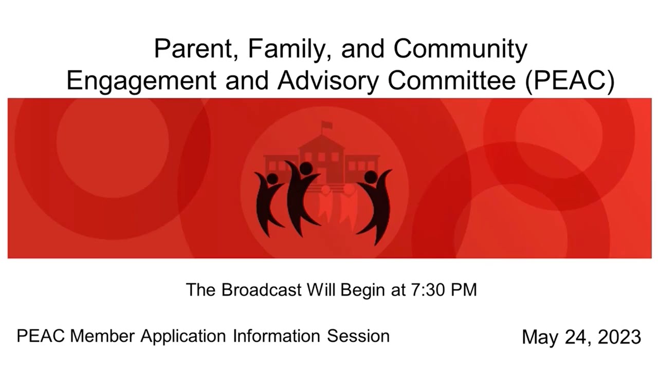PEAC Member Application Information Session - YouTube