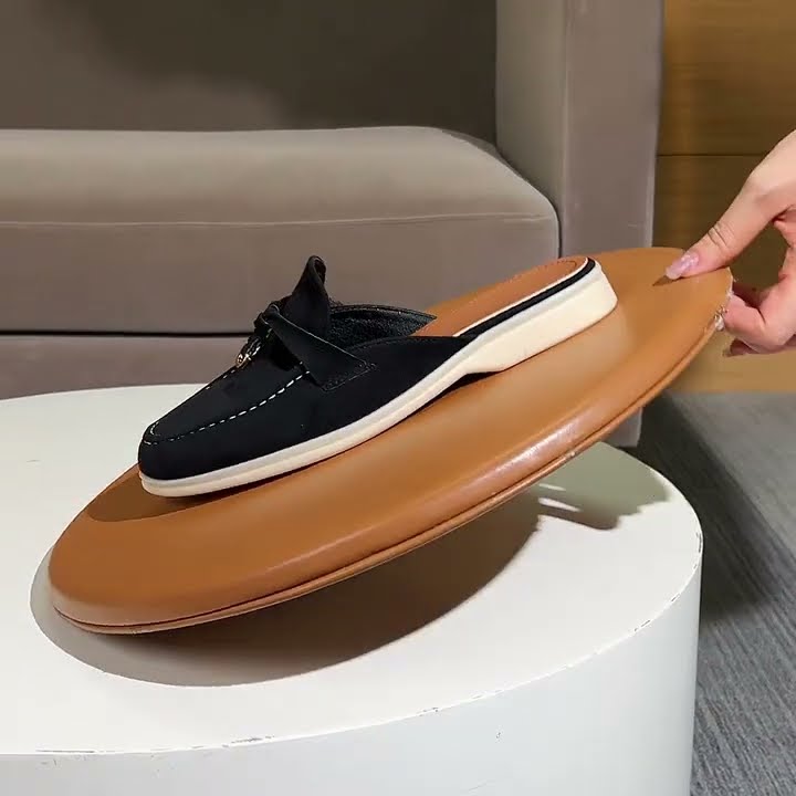 Women's Flat Loafers Low Vamp 2025 New Summer Moccasins Slip-On Casual ...