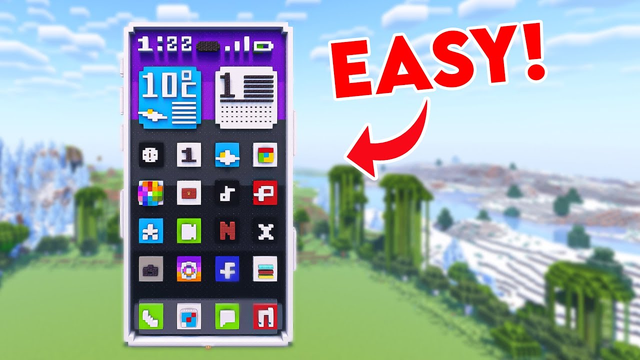 Minecraft: How To Build A iPhone 16 Pro Max House - Tutorial - YouTube