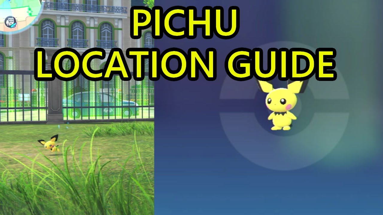 Pokemon Legends ZA Pichu Location Guide. How to Get Pichu in Pokemon ...