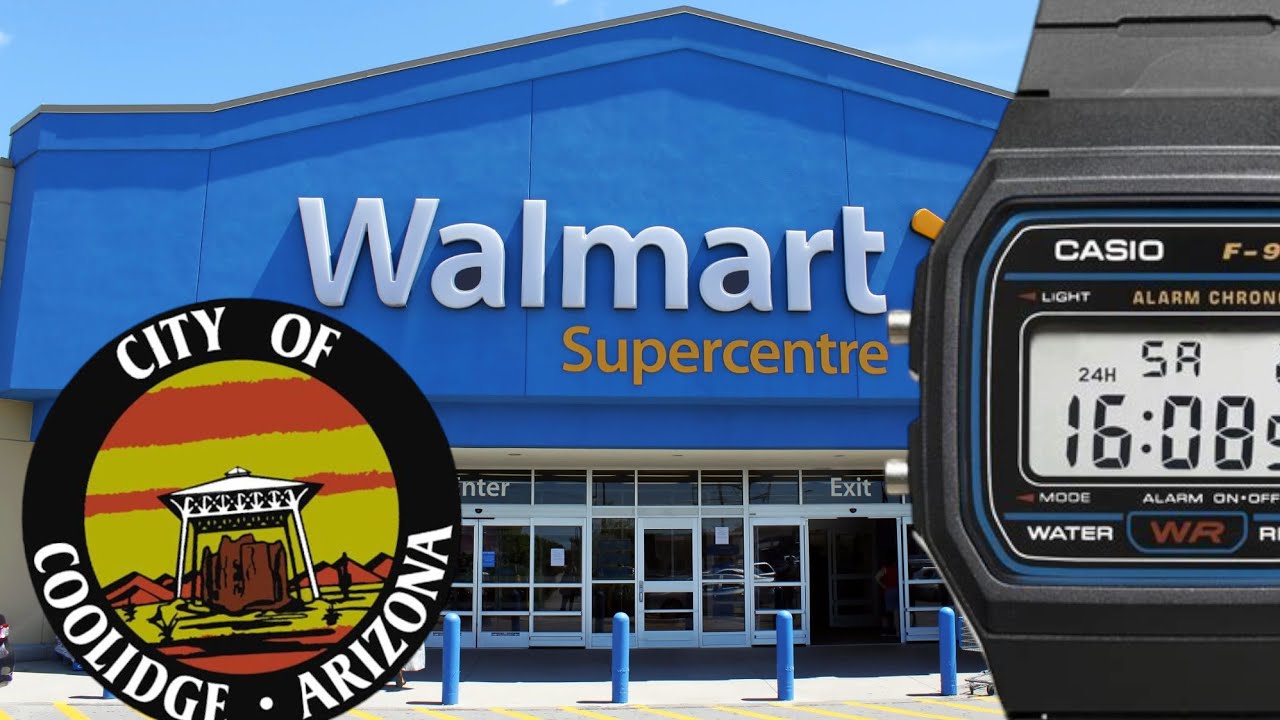 THE WATCHES OF WALMART COOLIDGE ARIZONA #casio #armitron #gshock # ...