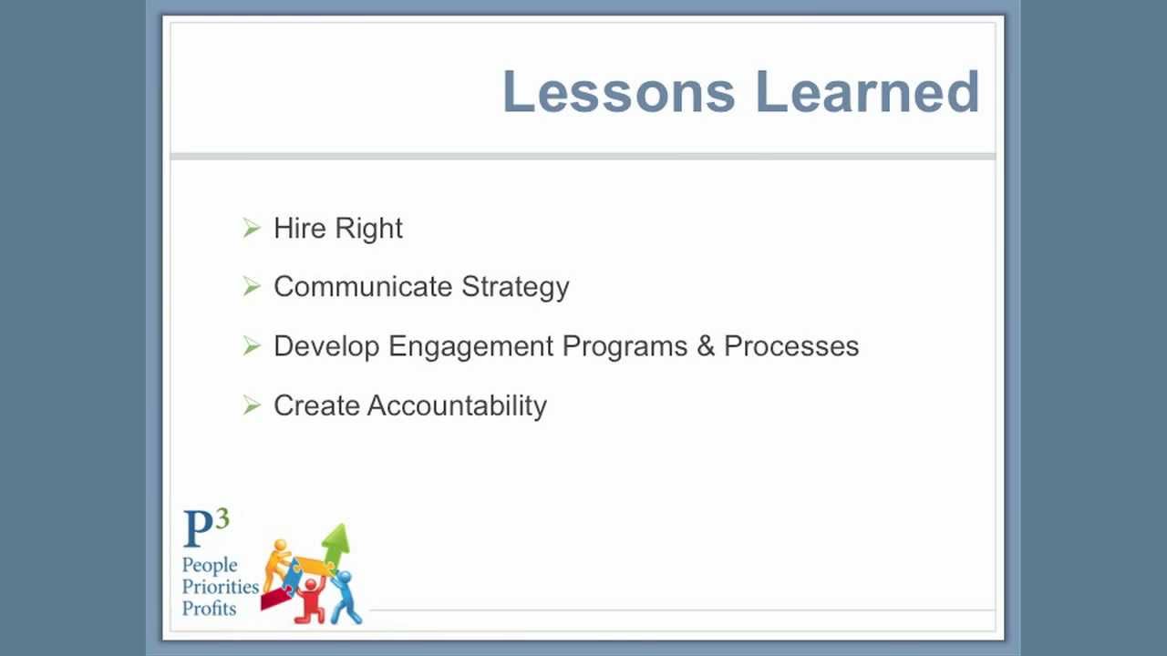 P3-People, Priorities and Profits - YouTube