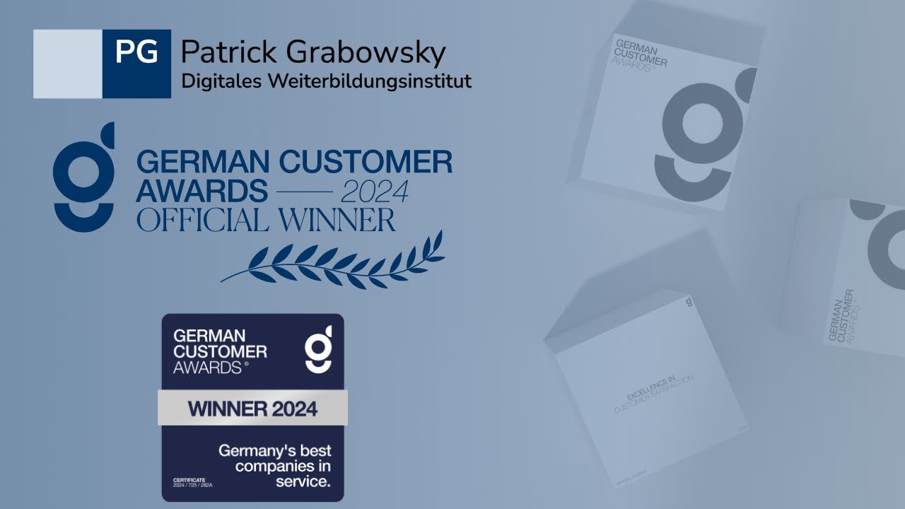 Wir wurde beim German Customer Award 2024 ausgezeichnet! - YouTube