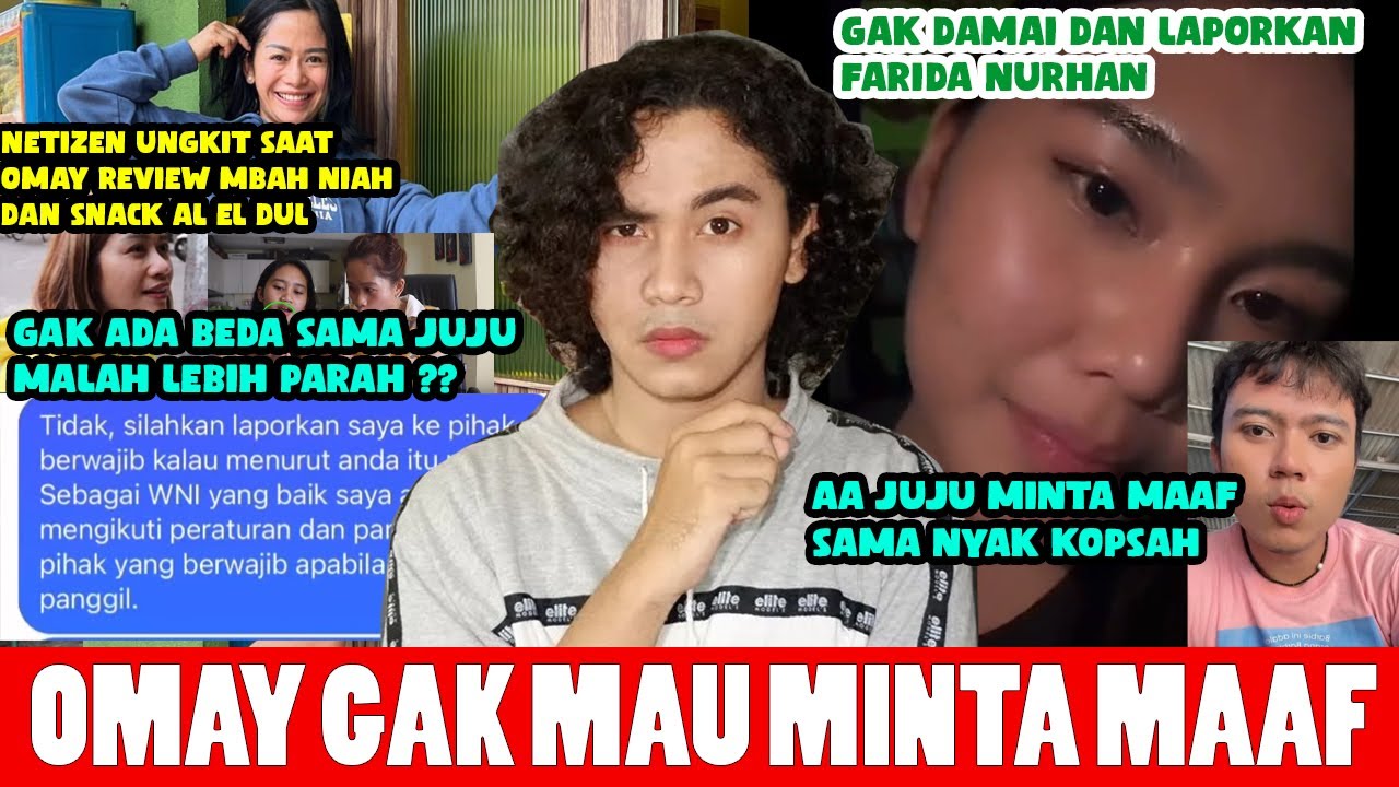 PANAS !! OMAY GAK MAU DAMAI, CODE BLUE LAPORKAN FARIDA NURHAN - YouTube