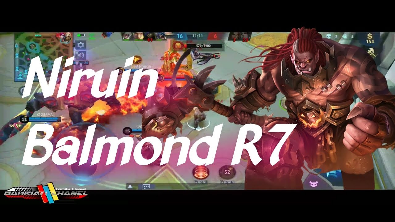 Niruin resep pake Balmond ala R7 Mobile legends - YouTube