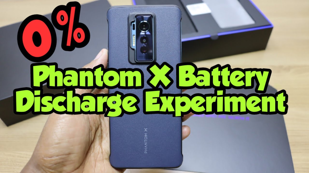 Tecno Phantom X Battery Drain Test - YouTube