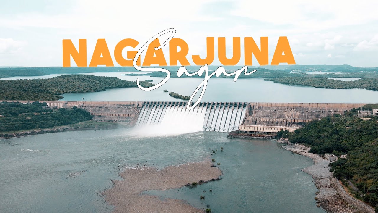 Breathtaking Drone View of Nagarjuna Sagar Dam | Aerial Tour of India’s ...