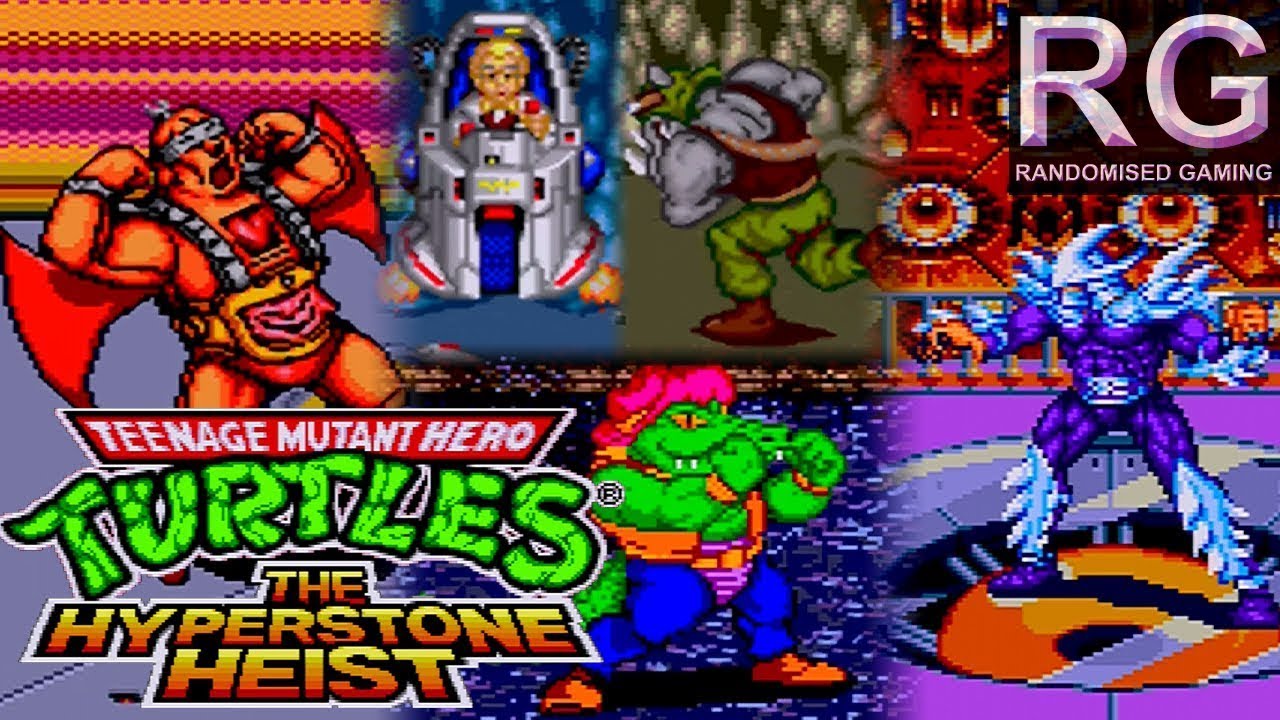 TMNT The Hyperstone Heist Sega Genesis Review + Play - YouTube