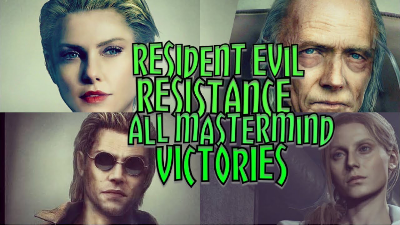 Resident Evil Resistance - All Mastermind Victories - YouTube