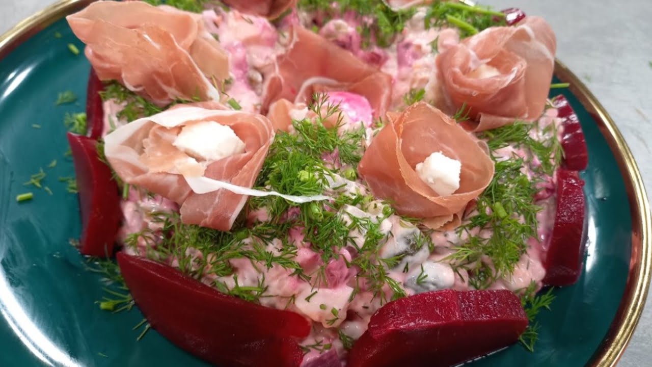 Rreze Dielli - Sallata ruse, mbreterësha e tryezës festive nga zonja ...