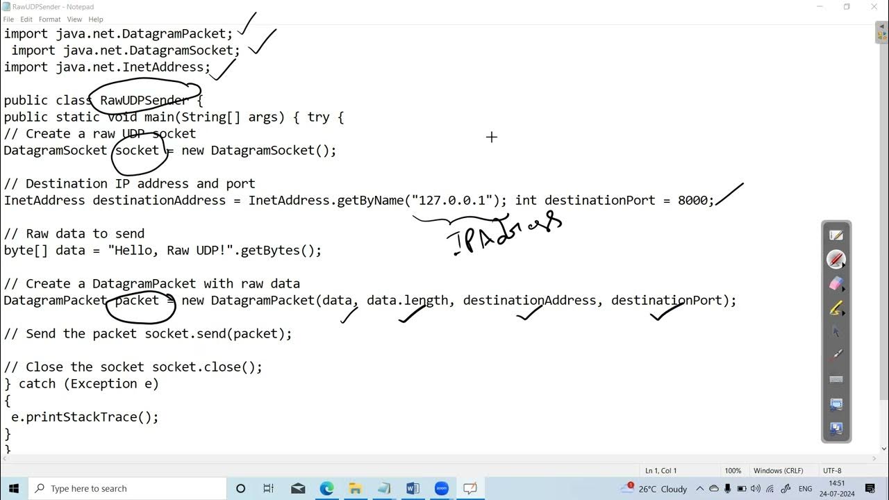 Exp7 RawSocket - YouTube