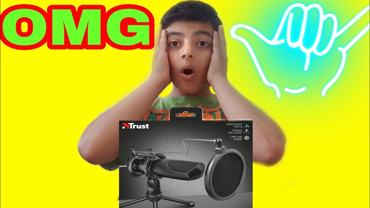 Trust Mantis PC Laptop Streaming USB Mikrofon Unboxing und Audiotest ...