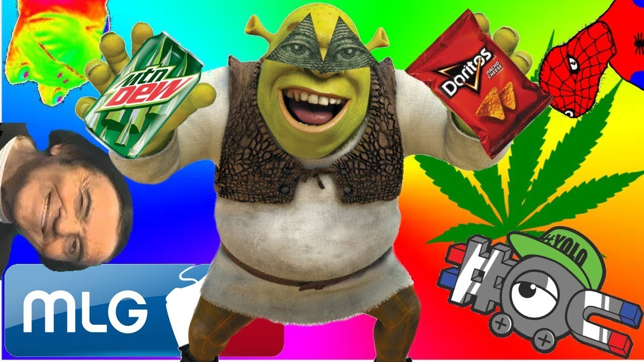I FUCKET WITCH SHREK! 420 BLAZE IT (MLG) - YouTube