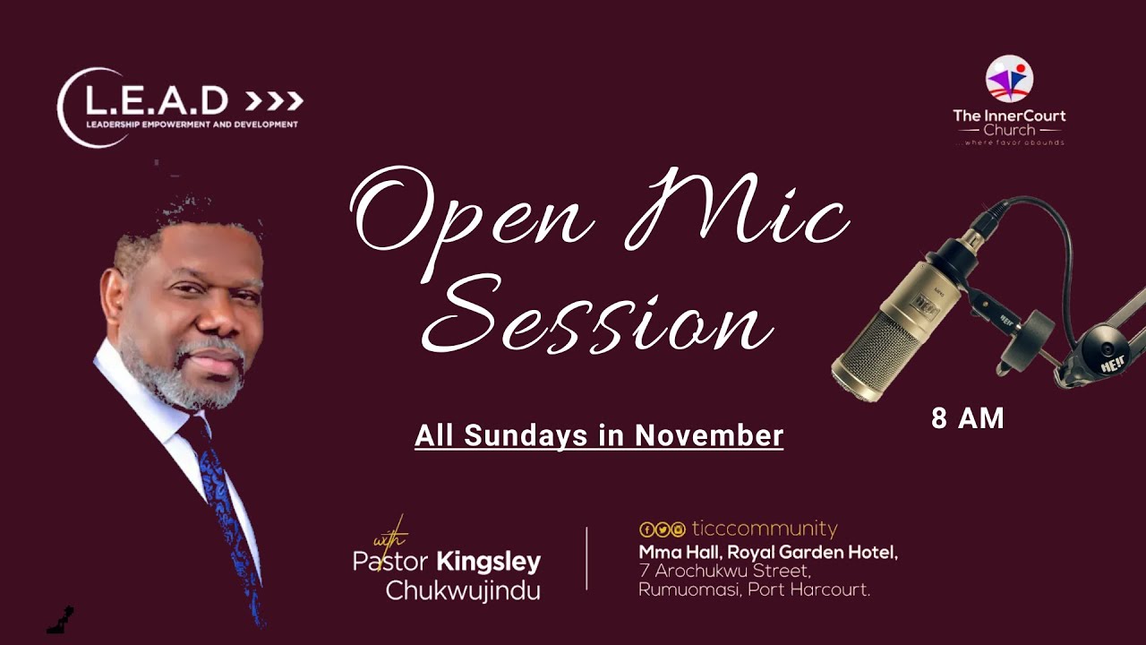 L.E.A.D | Open Mic Session | TICC. - YouTube
