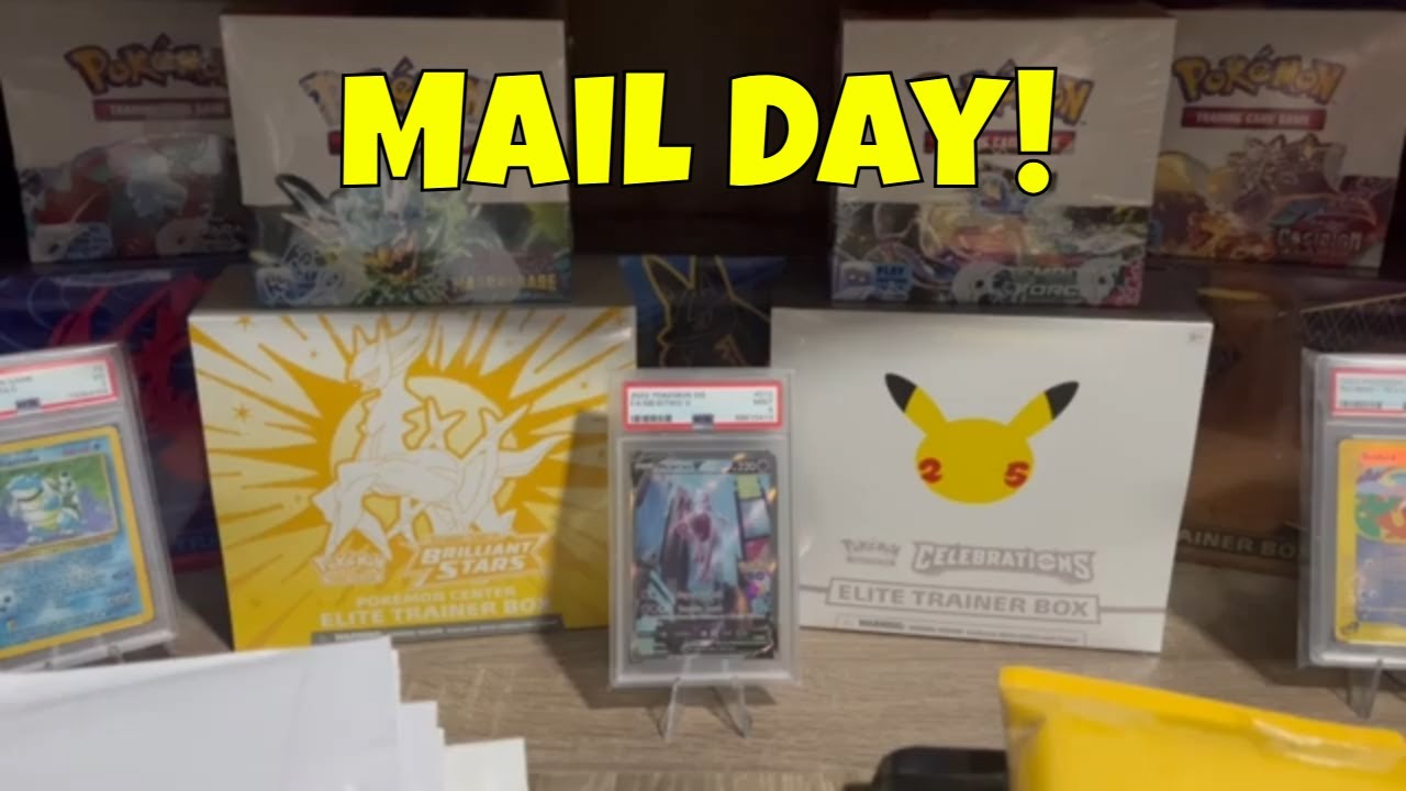 Pokemon Card Mail Day! Adding to my collection! - YouTube