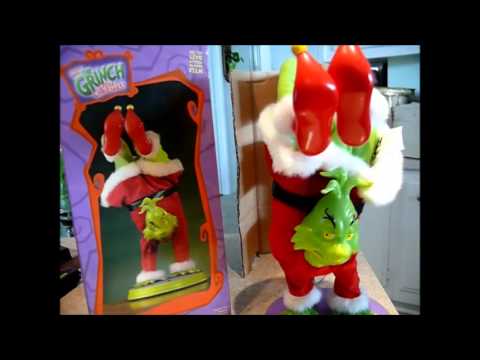 The Grinch Dancing Handstand Doll - YouTube