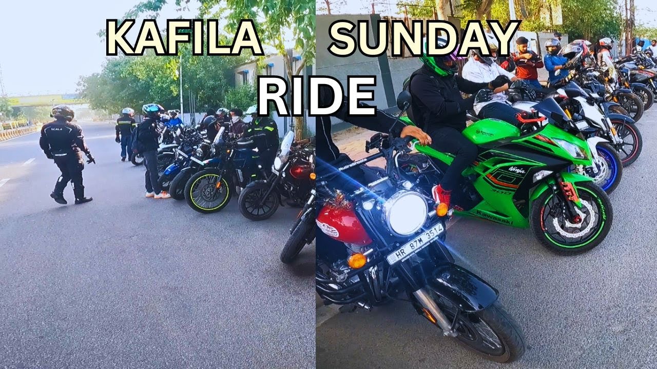KAFILA SUNDAY RIDE || KAFILA CRICKET LEAGUE || @RudraShoots || 20 ...