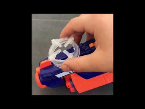 DIY Pro Nerf Gun Scope Out Of Just A Bottle Cap - YouTube