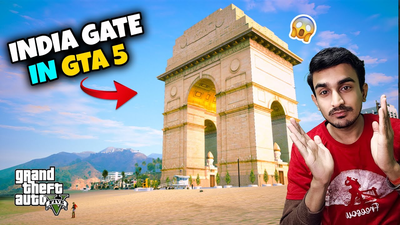 How to Install India Gate in GTA 5 | India Gate Mod in GTA 5 | Indian ...