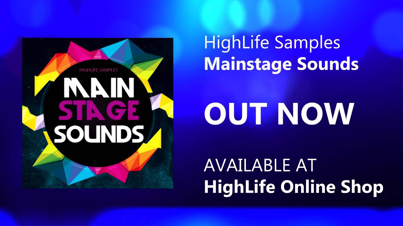 HighLife Samples Mainstage Sounds - YouTube