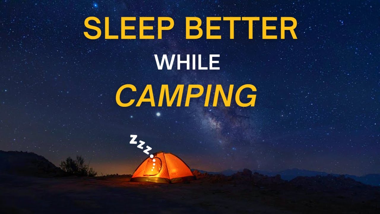 How To Sleep In A Tent Better And Faster! Camping Gear & WHAT TO DO ...