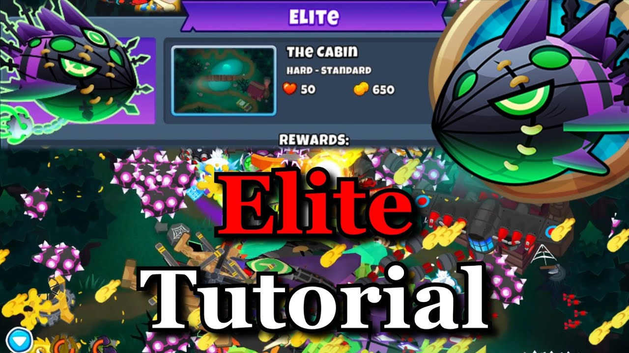 Lych Elite Tutorial || New Boss Bloon || The Cabin (BTD6) - YouTube