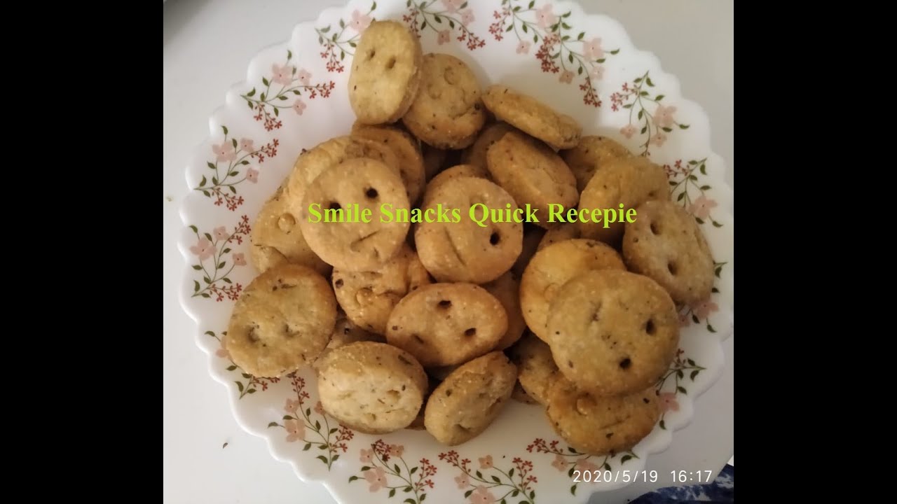 Smile Snacks for healthy and quick ready - YouTube