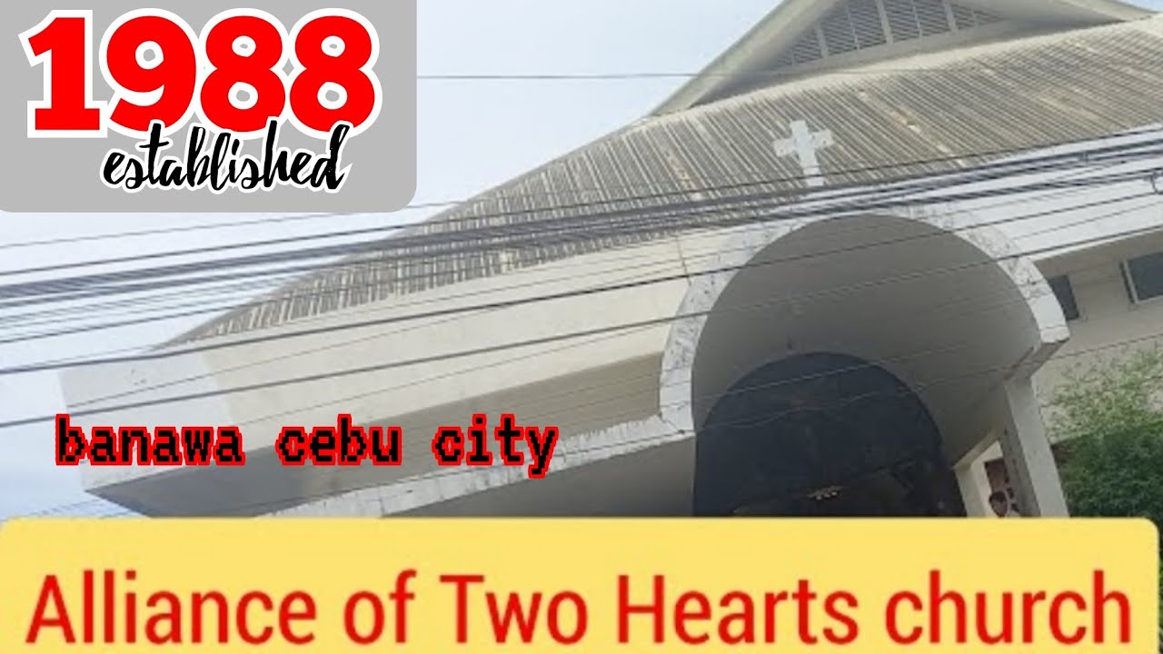 #80 exploring brgy. banawa parish church/Alliance of Two Hearts/ cebu ...