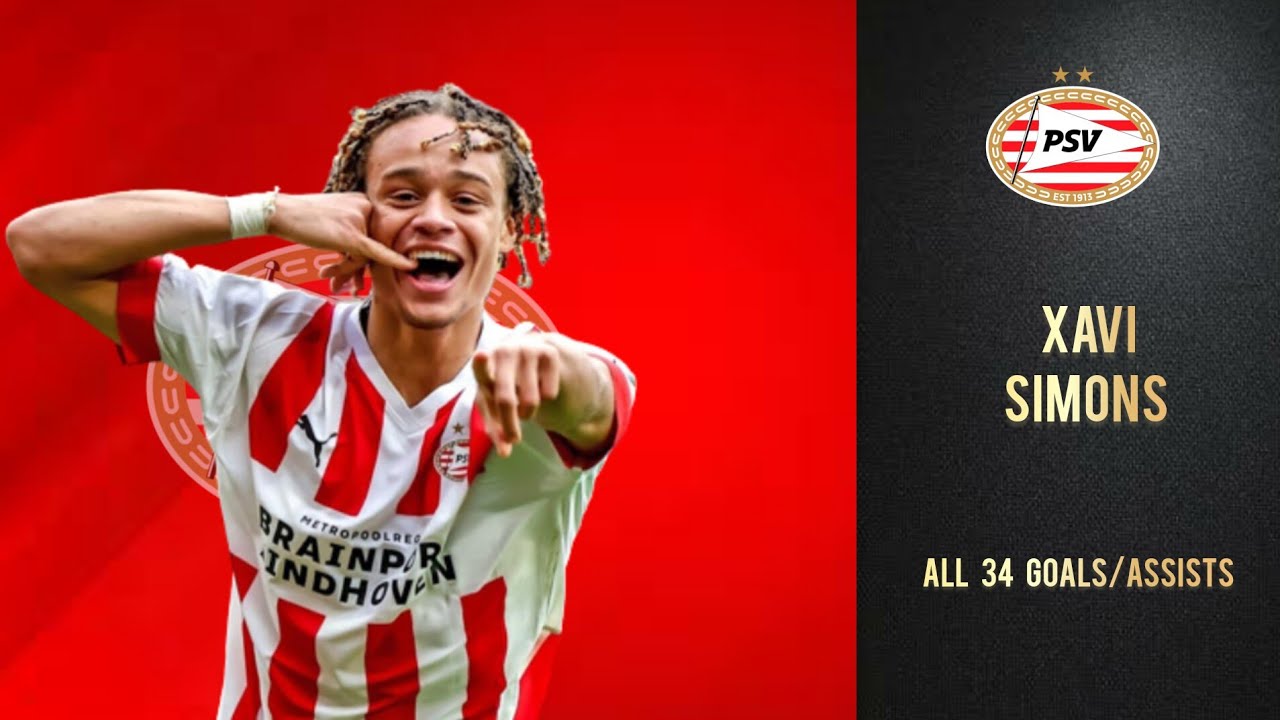 Xavi Simons | All 34 Goals & Assists in 2022/23 | Welcome to RB Leipzig ...