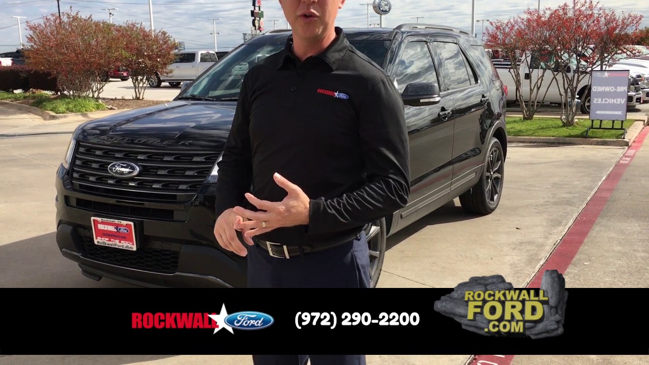 2017 Ford Explorer @ Rockwall Ford - YouTube