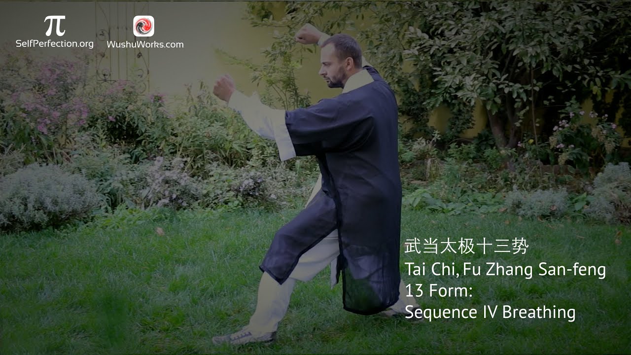 Tai Chi, Fu Zhang San-feng, 13 Form: Sequence IV Breathing - YouTube