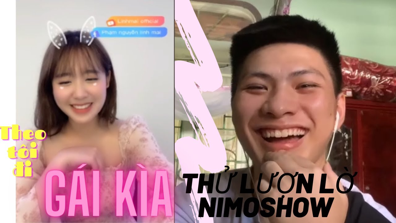 Reaction| Học theo streamer thử lượn lờ NimoShow ngắm gái - YouTube