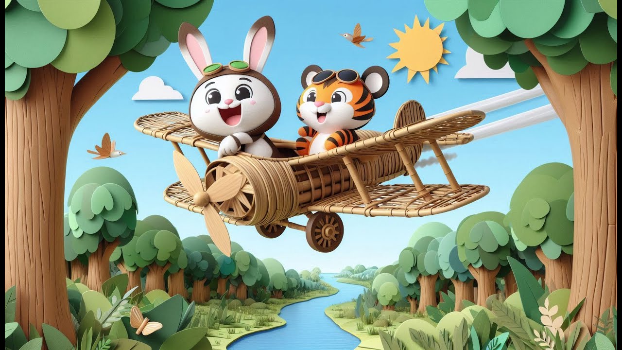 "Benny the Inventor Bunny and Flash the Tiger"🐰🚀🐯 " - YouTube
