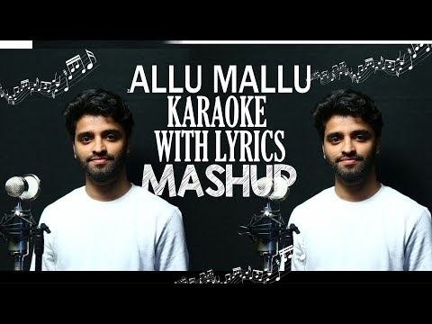 MALAYALAM MASHUP KARAOKE WITH LYRICS – ALLU MALLU – NAJMU JALSA #mashup #karoke #mallu