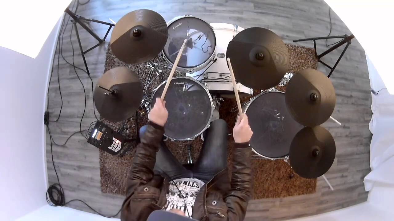 Liquid Strato Hybrid Drum Set + Tango-SX Drum Sound Module - YouTube