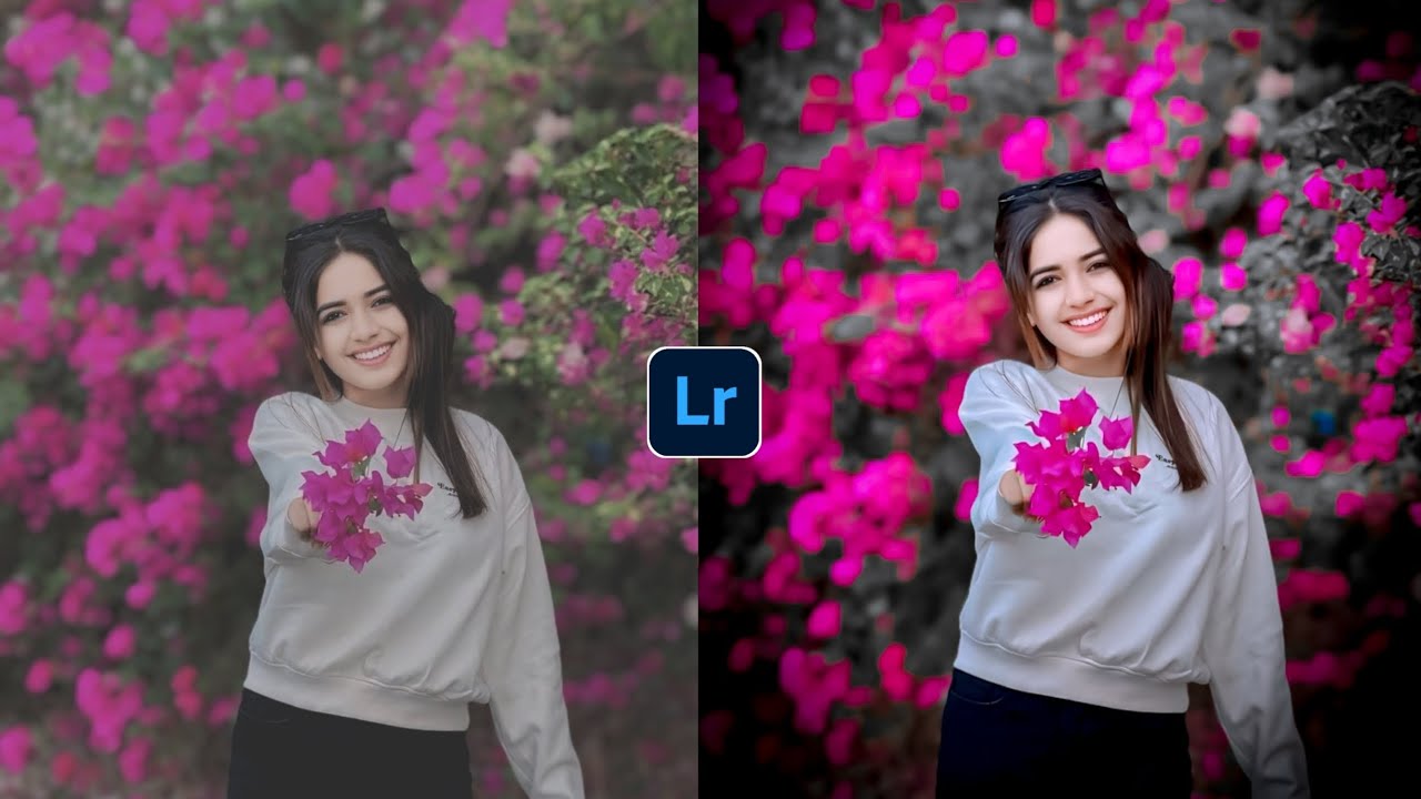 Lightroom pink tone photo editing Tutorial || lr Preset Free Dawnload 😱 ...