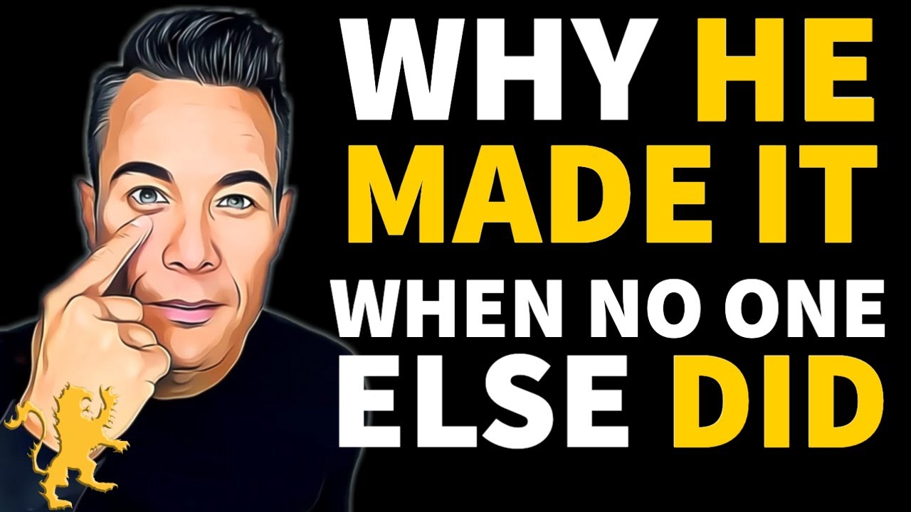 Why He Made It When No One Else Did YouTube why-he-made-it-when-no-one-else-did-youtube