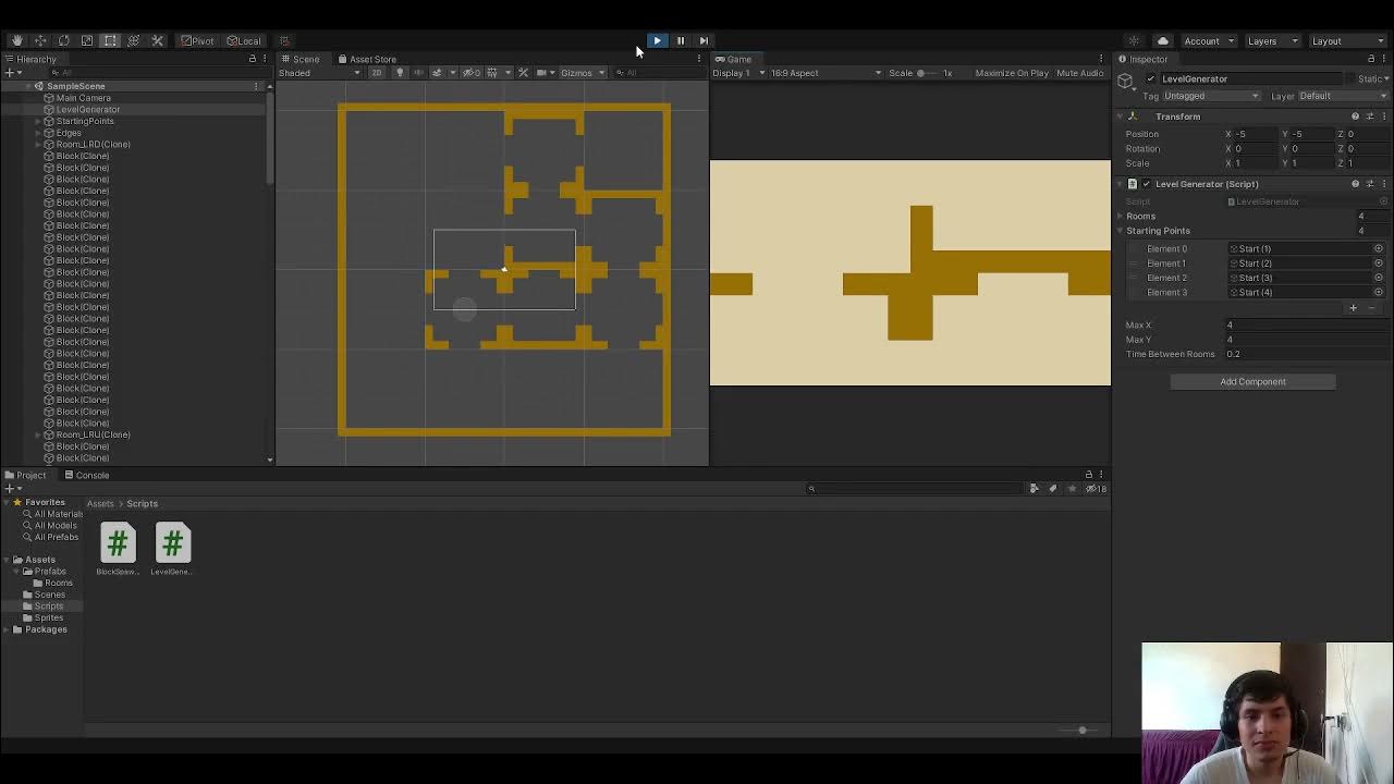 Unity Tutorial - Geração procedural de fase - parte 3 - YouTube