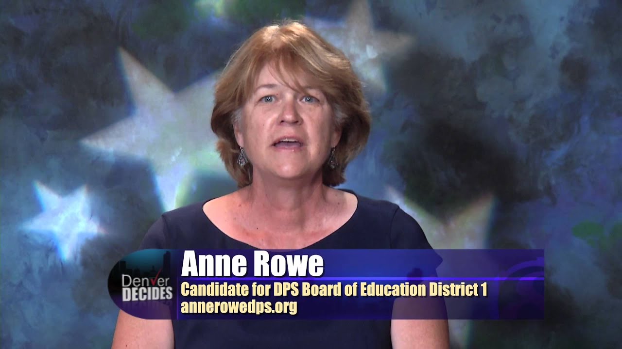 Candidate - Anne Rowe - YouTube