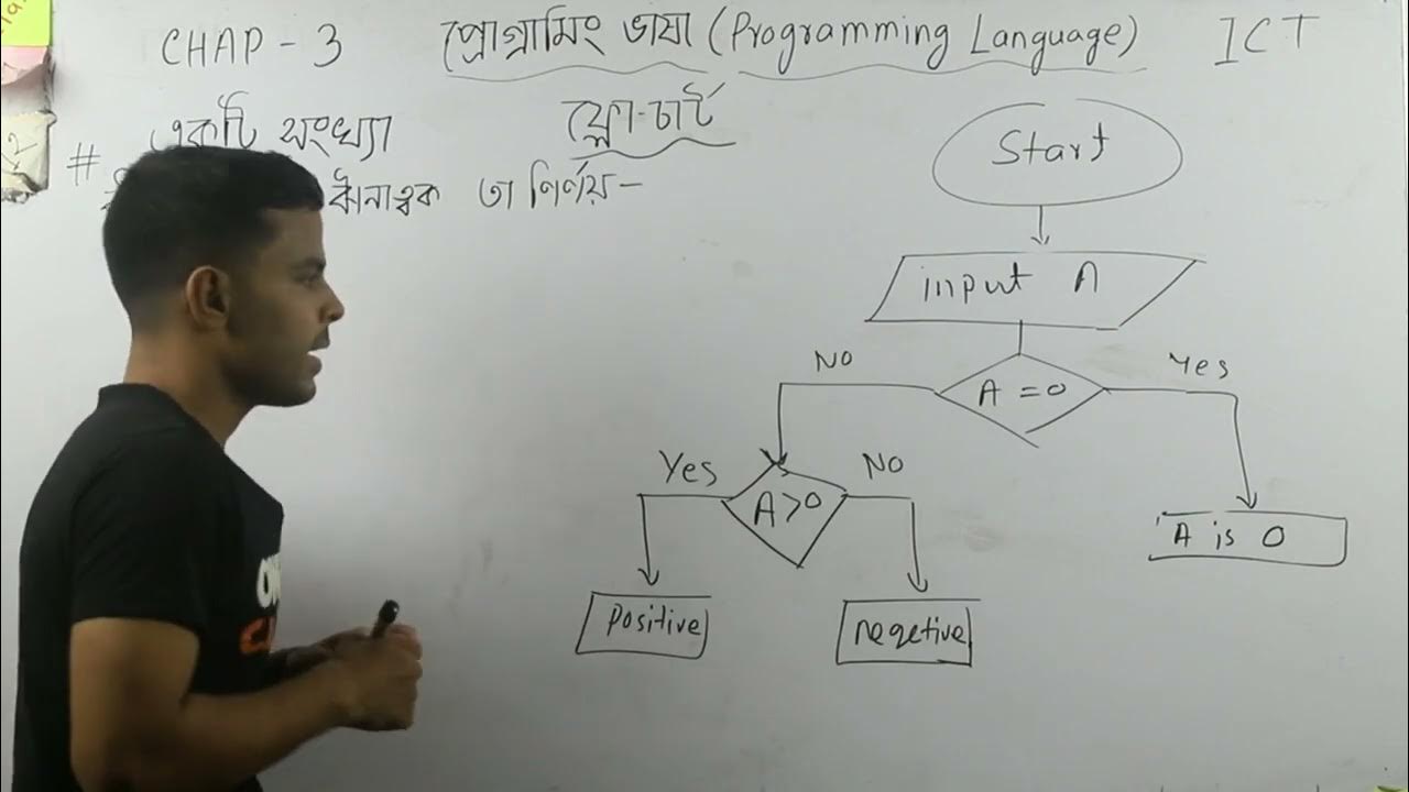 ICT chap -5 Lecture -6 Flow chart of Positive and Negetive - YouTube
