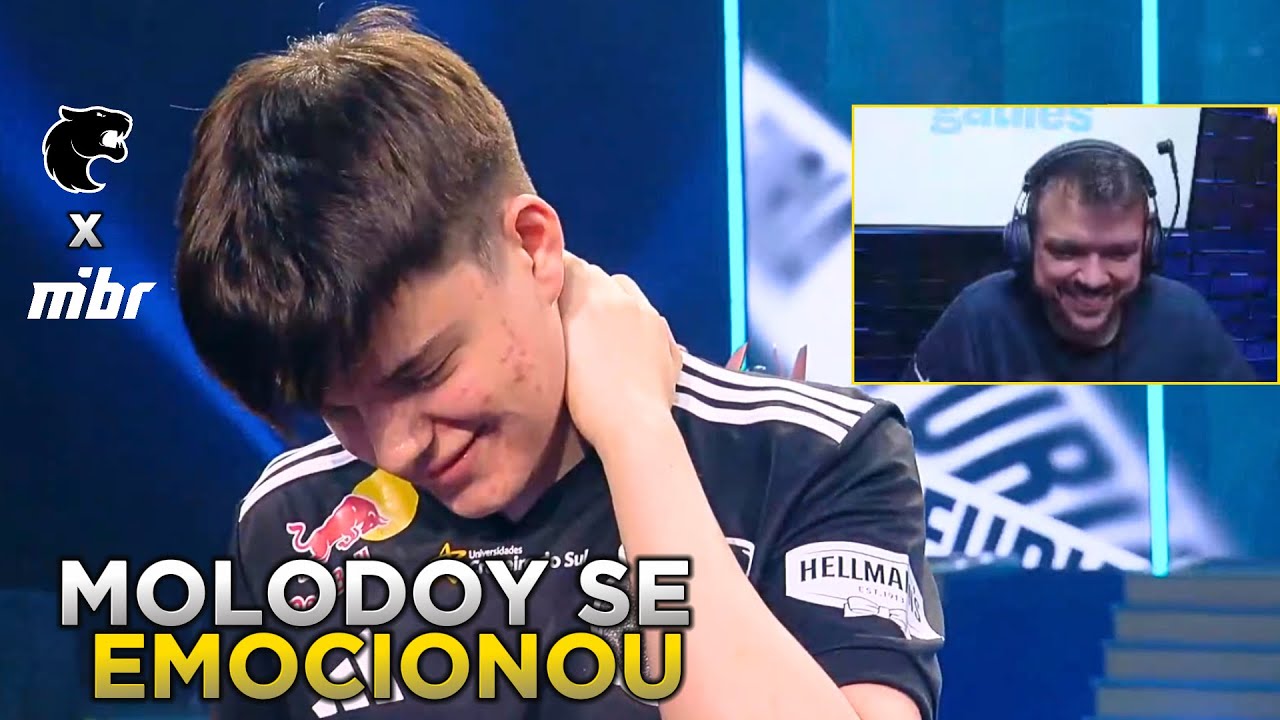 MOLODOY SE EMOCIONA EM ENTREVISTA APÓS VITÓRIA DA FURIA - YouTube