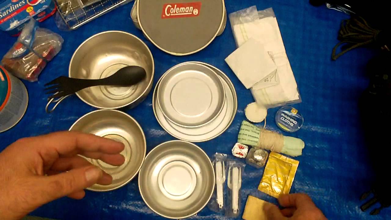 Coleman cooking set ,Pots and Pans - YouTube