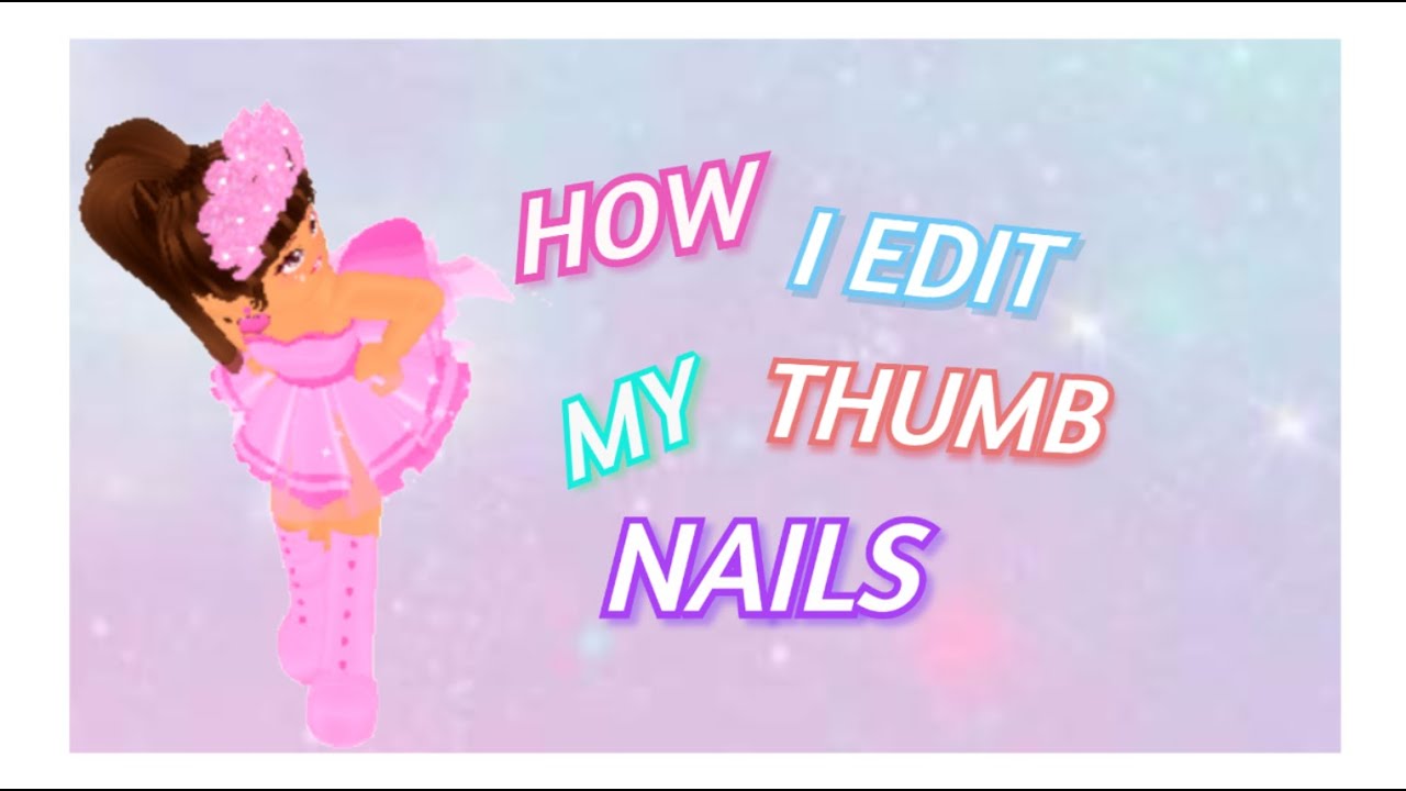 How I Make My Thumb Nails (Voice Tutorial) - YouTube