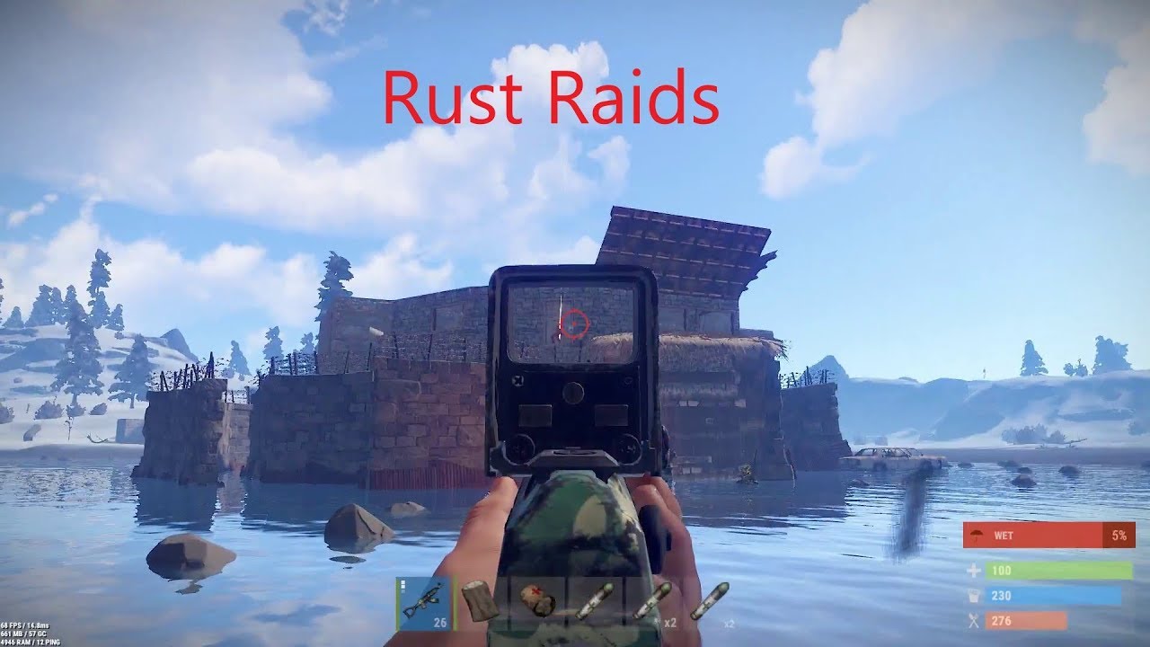 Rust Raids:Vanilla-Online-Good Loot - YouTube