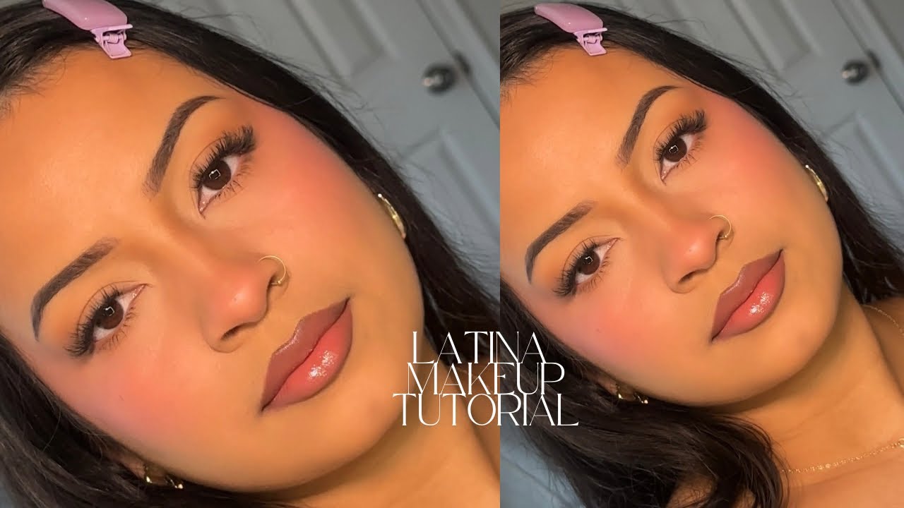 latina makeup makeup tutorial 🎀 - YouTube