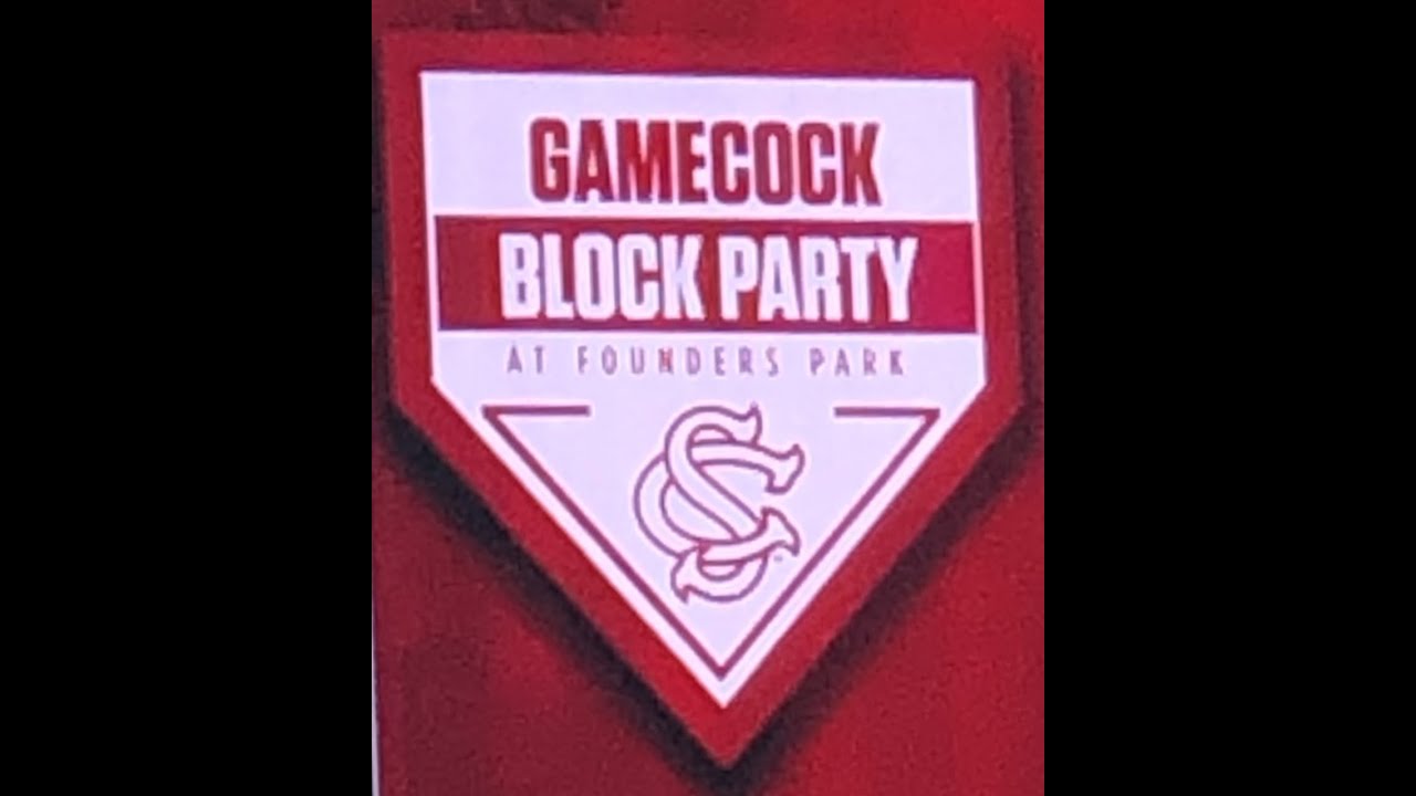 Gamecock Block Party at Founders Park #Baseball - YouTube