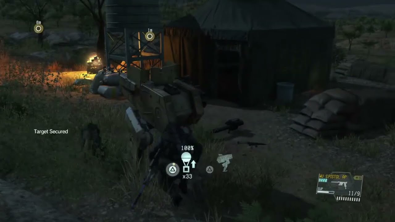 MGS V: Phantom Pain | 36 - Total Stealth Footprints of Phantoms ...