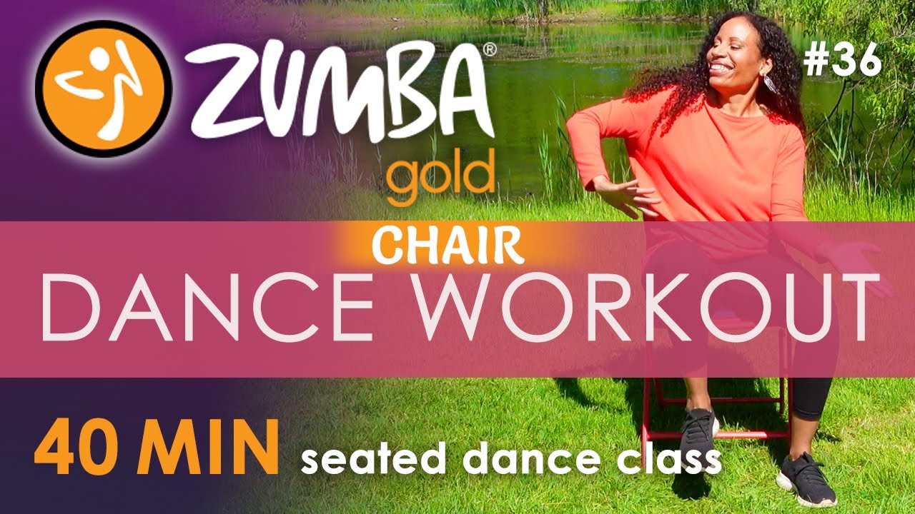 SENIOR ZUMBA GOLD® CHAIR WORKOUT - 40 MIN (FUN!) | Home Workout #36 ...